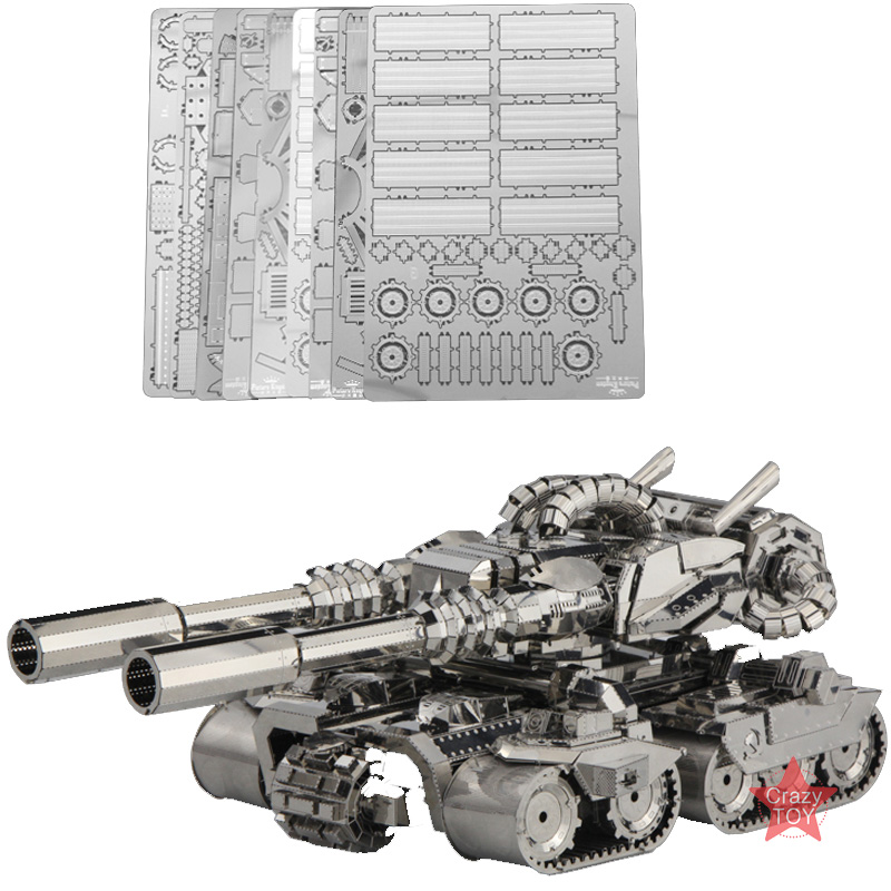 Picture Kingdom Red Alert Apocalypse Tank 3D Metal Model Kits DIY ...