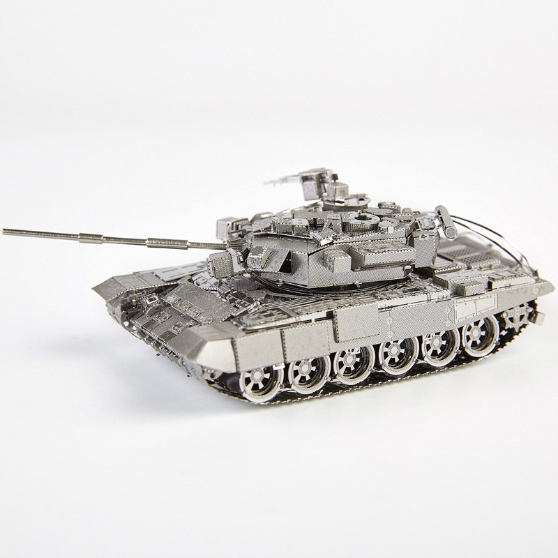 Piececool Russia T-90A Tank 3D Metal Model Kits DIY Assemble Puzzle Toy ...