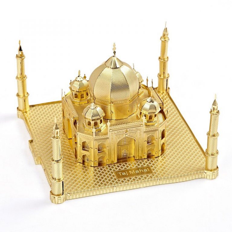 Piececool TAJ Mahal 3D Metal Model Kits DIY Assemble Puzzle Toy P007 ...