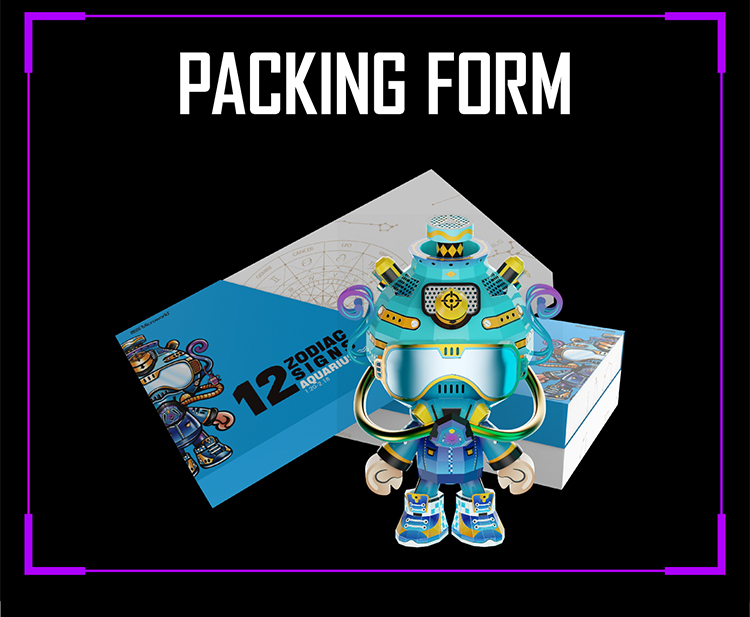 Microworld 12 Zodiac Signs – Aquarius 1.20-2.18 3D Metal Model Kits DIY ...